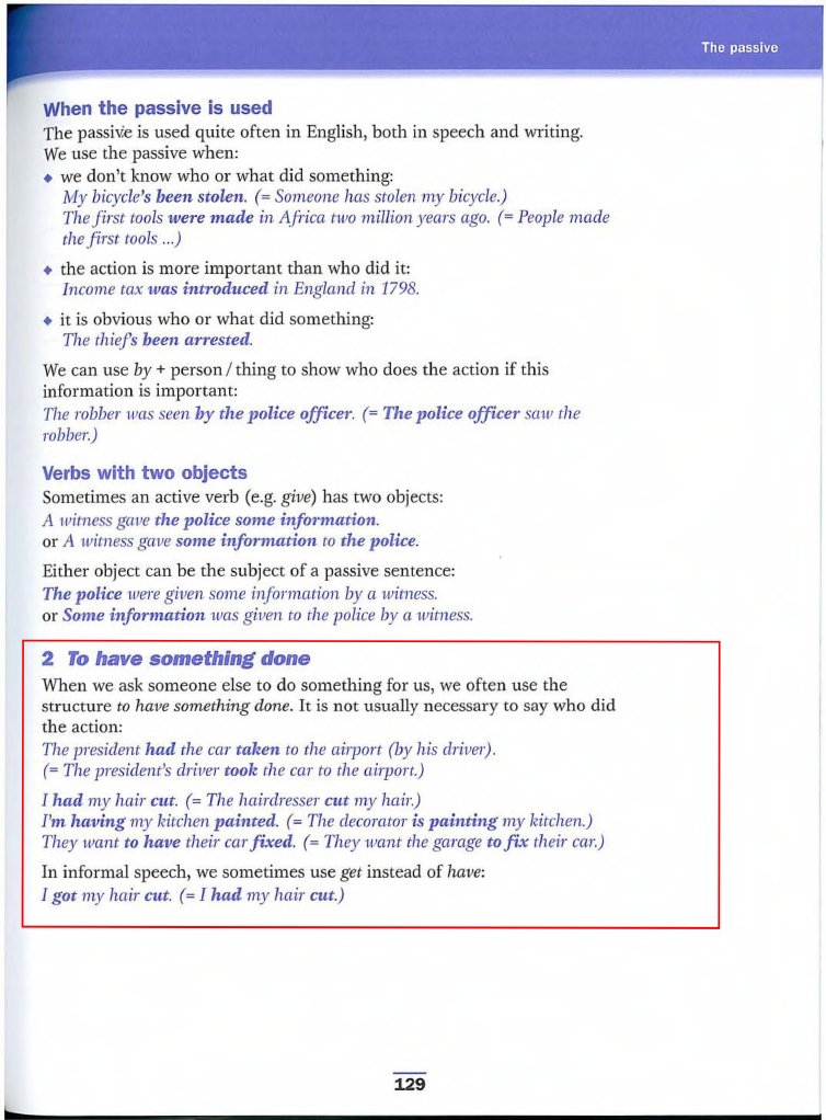 Fce Passive & Key | PDF | Object (Grammar) | Linguistics