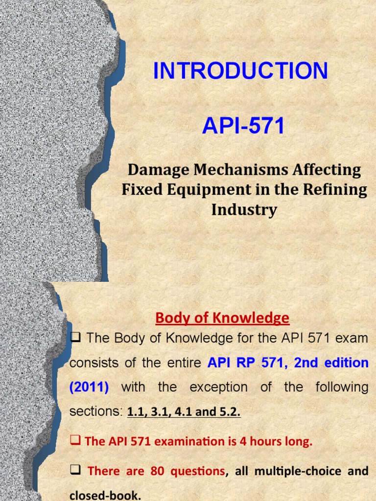 Introduction To API571 | PDF | Stainless Steel | Steel