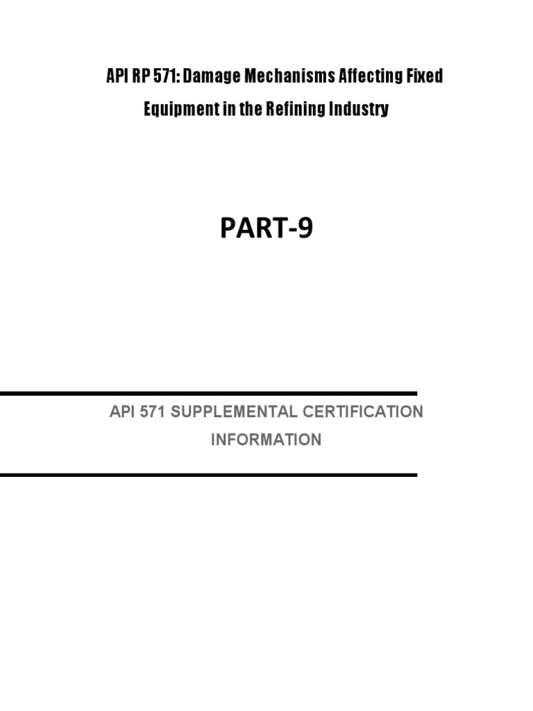 File 10 - API 571 - Certification Program Information | PDF | Test ...