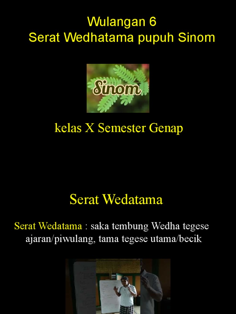 Tembang Sinom | PDF