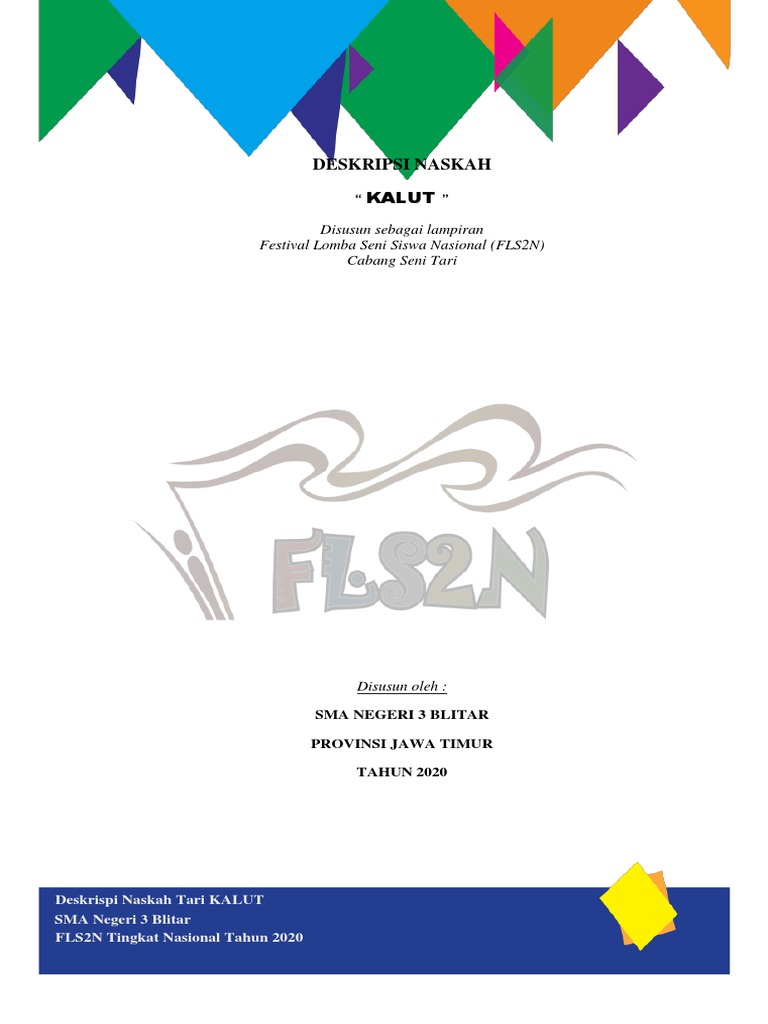 Deskripsi Naskah FLS2N Sma TH 2020 | PDF