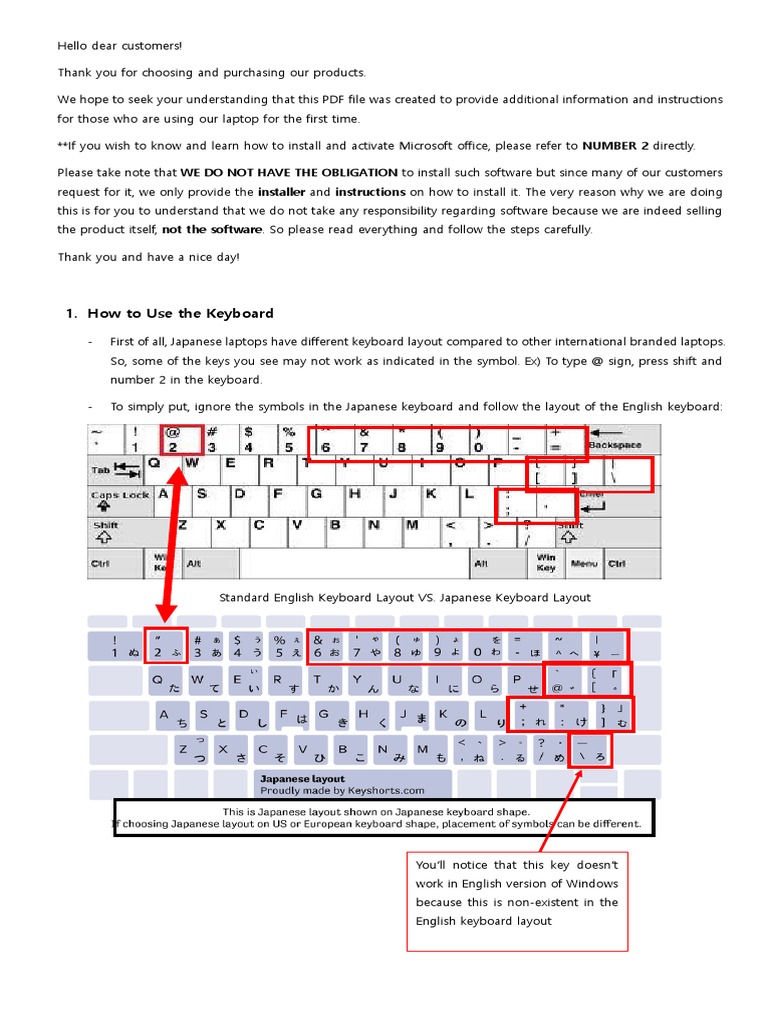 How To Use The Keyboard | PDF | Microsoft Windows | Computer Virus