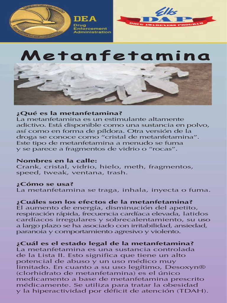 SP Meth | PDF | Metanfetamina | Medicina CLINICA