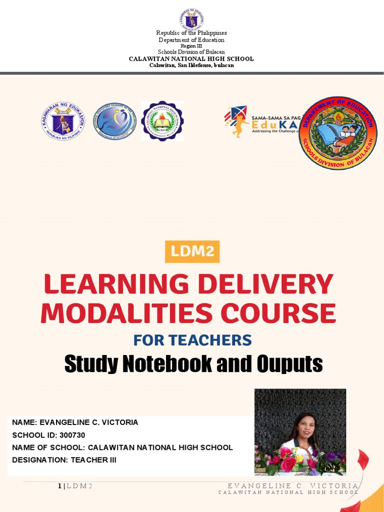 Ldm2 Evangeline Victoria English | PDF | Curriculum | Learning