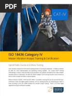 ISO 18436 Category II Vibration Analyst Training | PDF | Educational ...