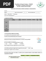 RECORDATÓRIO DE 24H - Modelo Unieuro | PDF