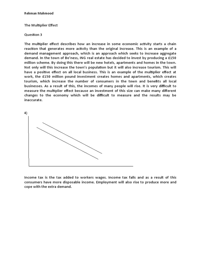 Understanding the Multiplier Effect in Bo’ness | PDF | Business ...