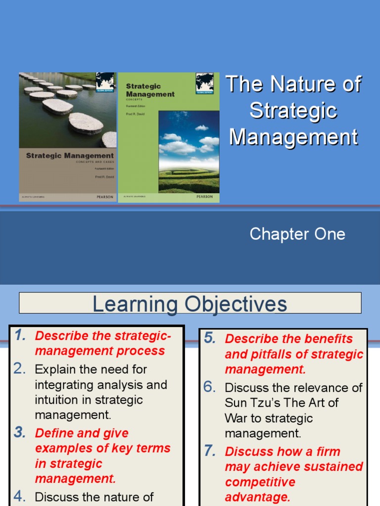 Chapter 1 - Nature of Strategic Management | PDF | Strategic Management ...