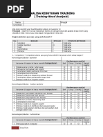 Contoh Dokumen TNA | PDF