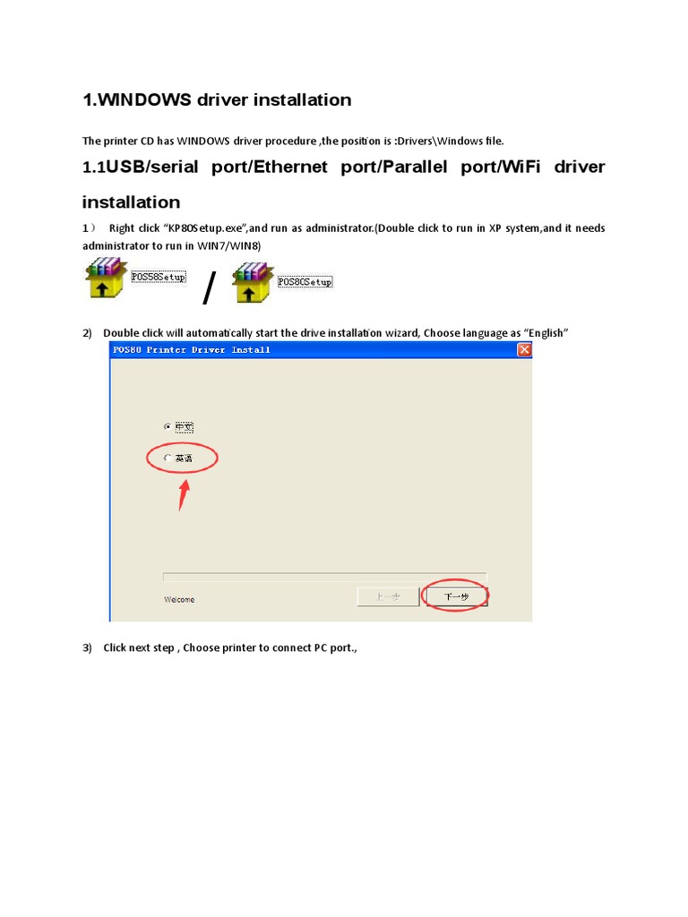 WINDOWS Driver Installation | PDF | Usb | Device Driver