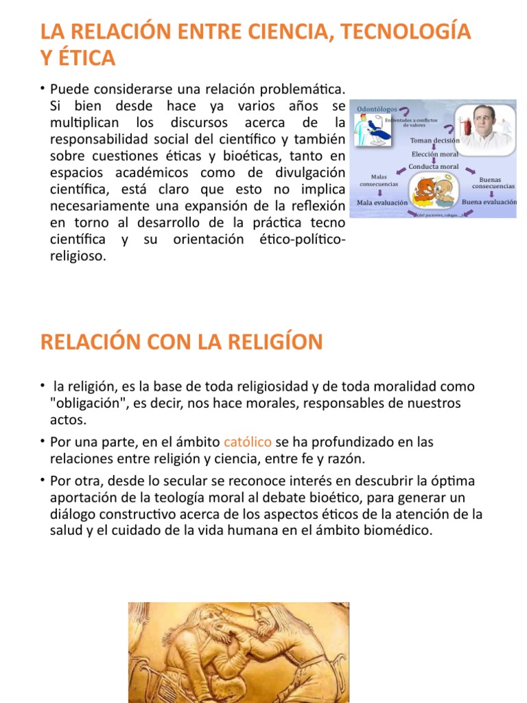 La Relación Entre Ciencia, Tecnología y Ética | PDF