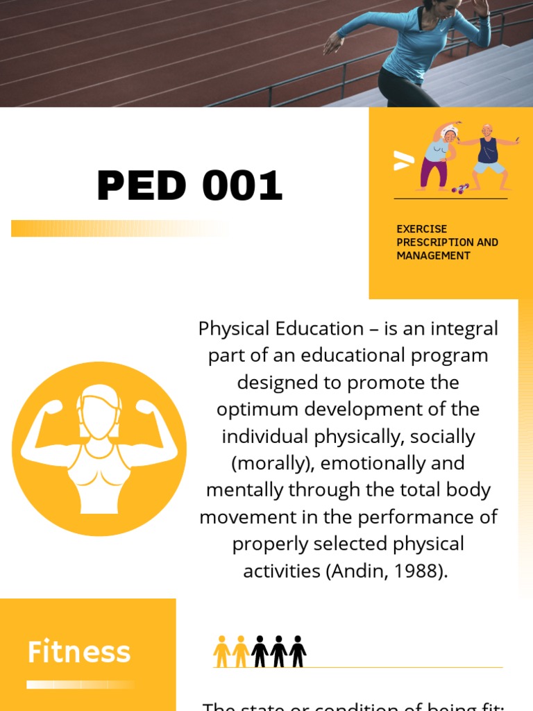 Ped001 - Lesson 1 | PDF | Physical Fitness | Determinants Of Health