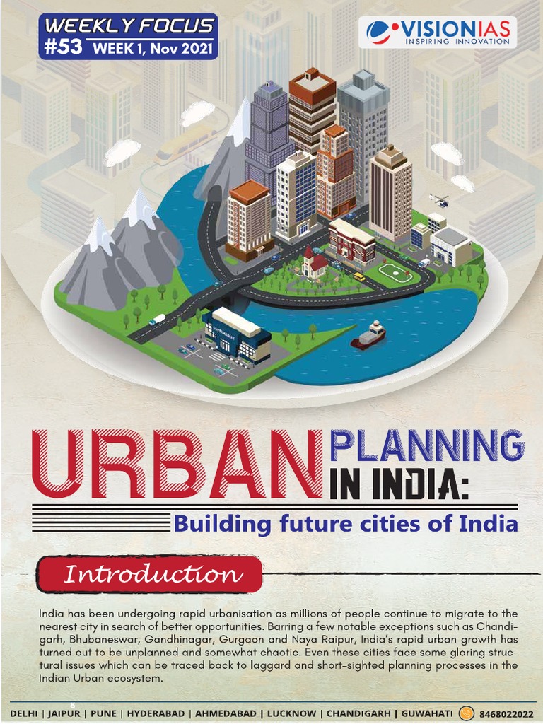 Urban Planning in India Building Future Cities of India | PDF