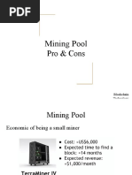 Mining Pools and Attacks | PDF | Bitcoin | Distributed Computing