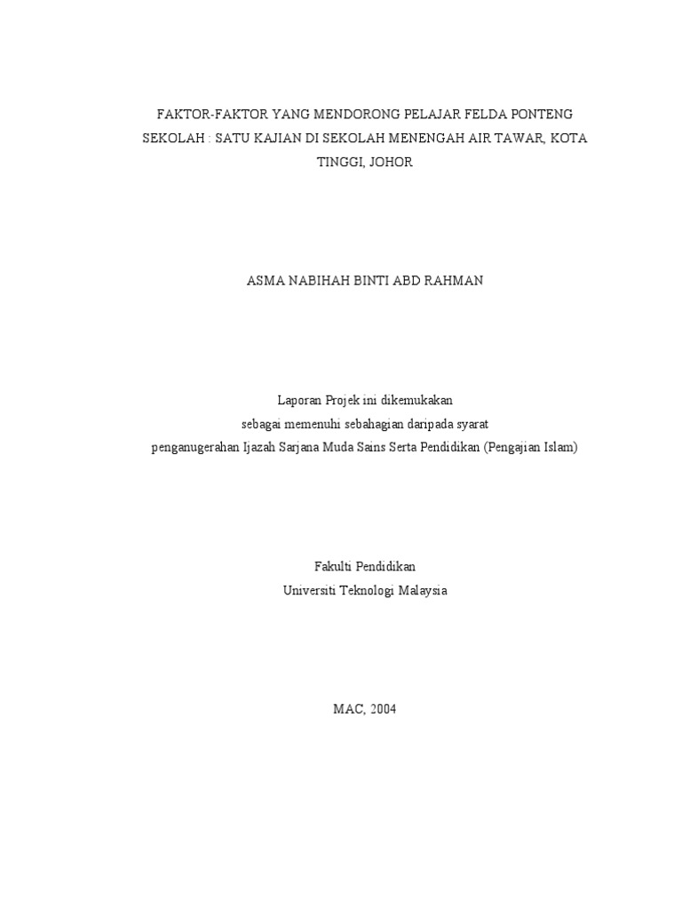 Felda | PDF