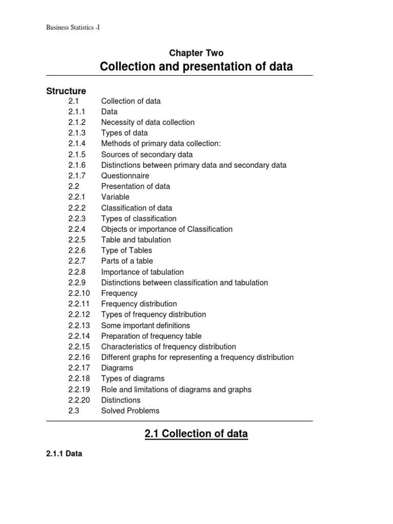 Handnote On B.Stat 2nd Chapter | PDF | Probability Distribution | Histogram