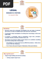 Doctrinal and Non Doctrinal Research | PDF | Precedent | Qualitative ...