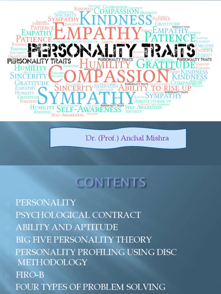 Personality Profiling and Assessment Techniques | PDF | Behavior | Extraversion And Introversion