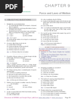 CBSE Class 9 Physics Worksheet - Motion PDF | PDF | Acceleration | Velocity