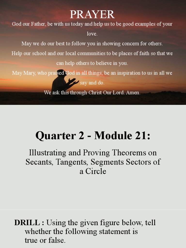 Quarter 2 PPT Module 21 | PDF | Area | Circle