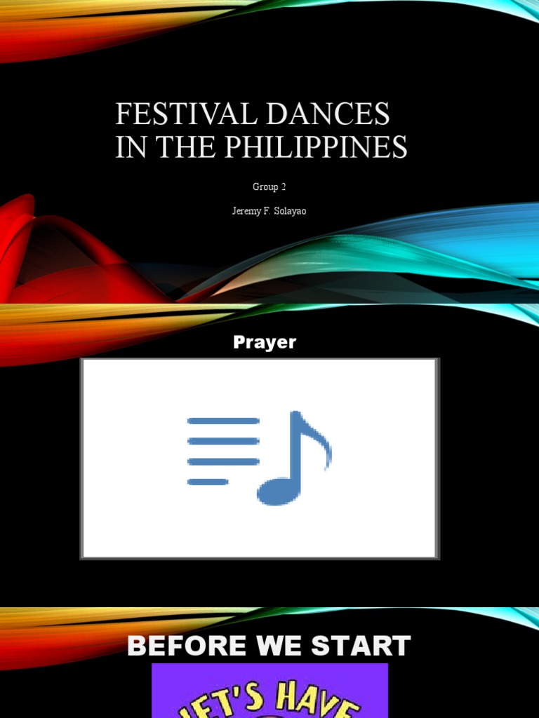 Philippine Festival Dances Overview | PDF | Festival | Cebu