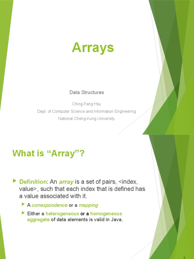 Arrays: Data Structures | Download Free PDF | Array Data Structure ... Arrays: Data Structures | Download Free PDF | Array Data Structure ...