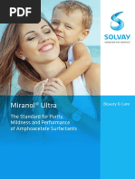 Dow Surfactants: Reference Chart | PDF | Surfactant | Emulsion