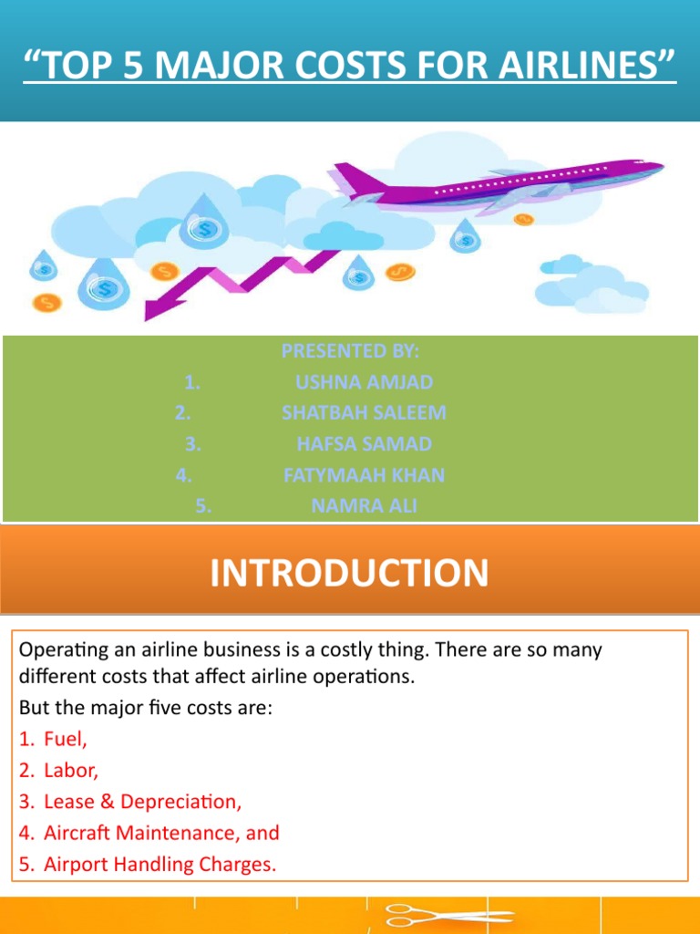 Top 5 Major Costs For Airlines | PDF | Airlines | Hedge (Finance)