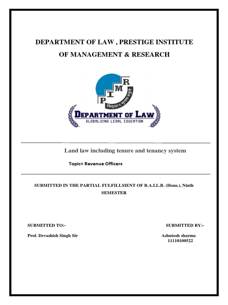 MPLRC Assignment | PDF | Public Law | Common Law