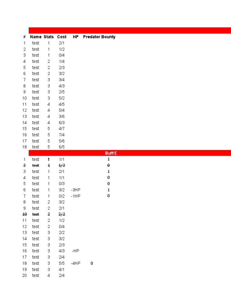 Vanilla Baby - Creature Stat Blocks and Special Cards for a Tentacle ...