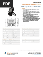UFLD Utility Flood Specification Sheet | PDF | Lighting | Light ...