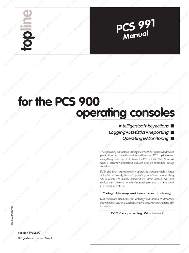 Pcs891 Keypad Panel Lauer Manual | PDF | Programmable Logic Controller | Binary Coded Decimal