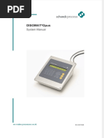 Schenck Manual Disomat B | PDF | Power Supply | Safety