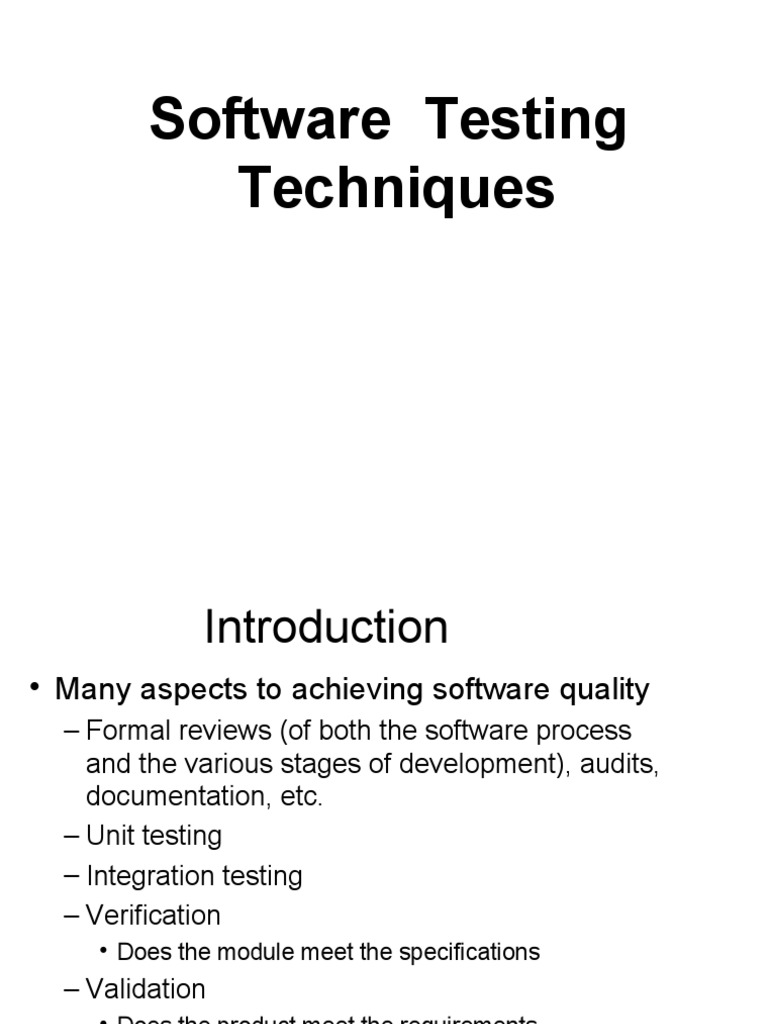 Chap-16 Testing Types | PDF | Control Flow | Software Testing