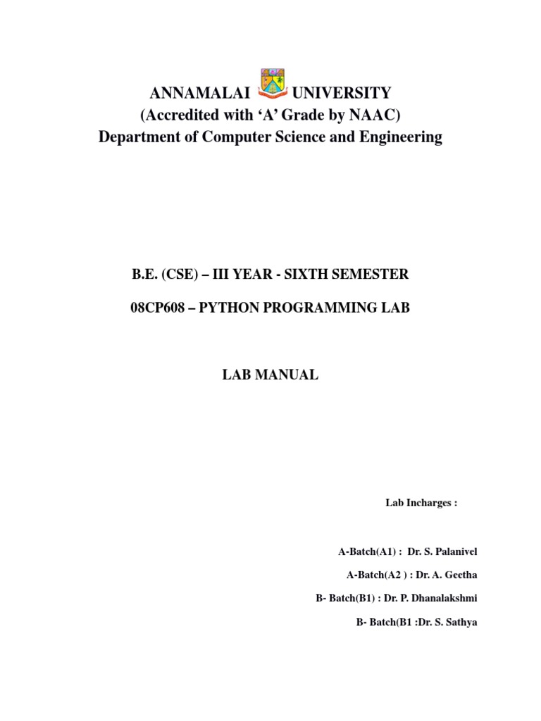 Python Programming Lab | PDF | Port (Computer Networking) | Class ...