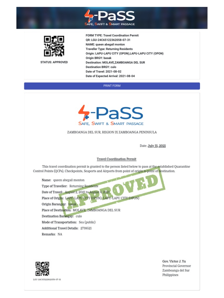 Print Form: LGU-24C65122362058-07-31 | PDF