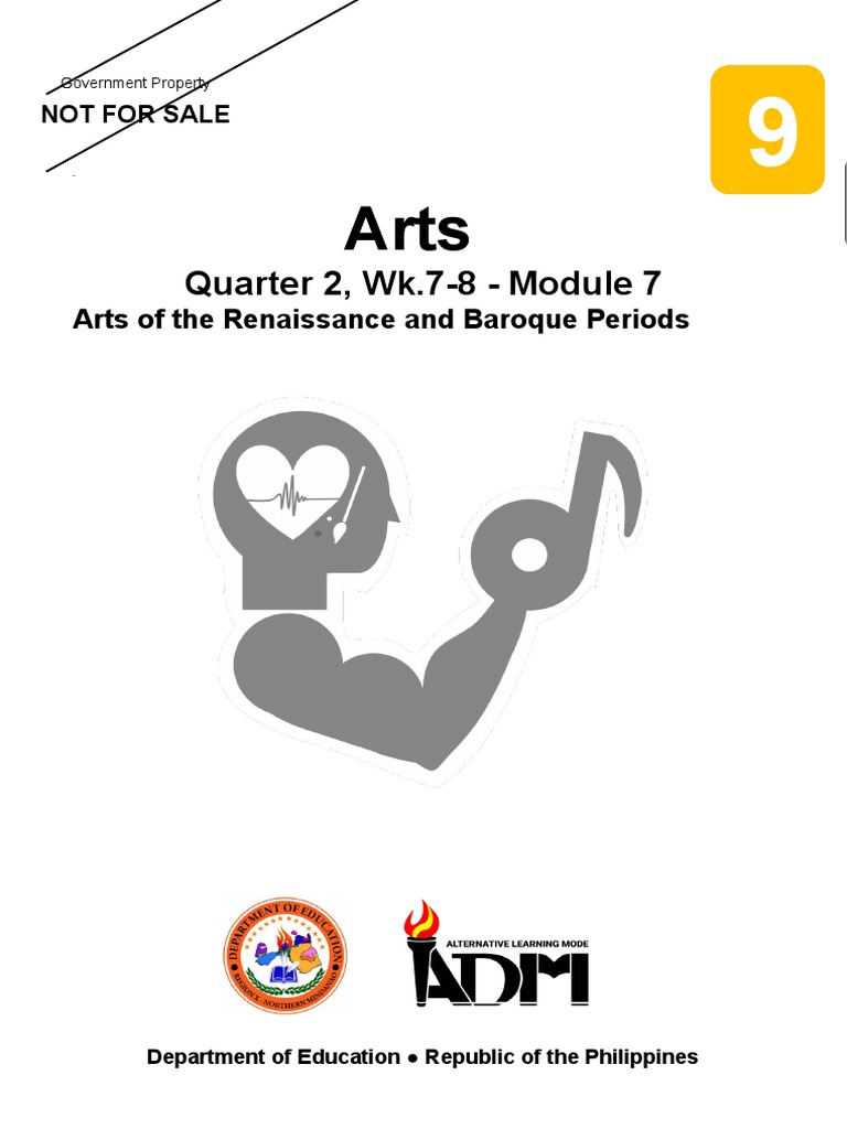 Quarter 2, Wk.7-8 - Module 7: Arts of The Renaissance and Baroque ...