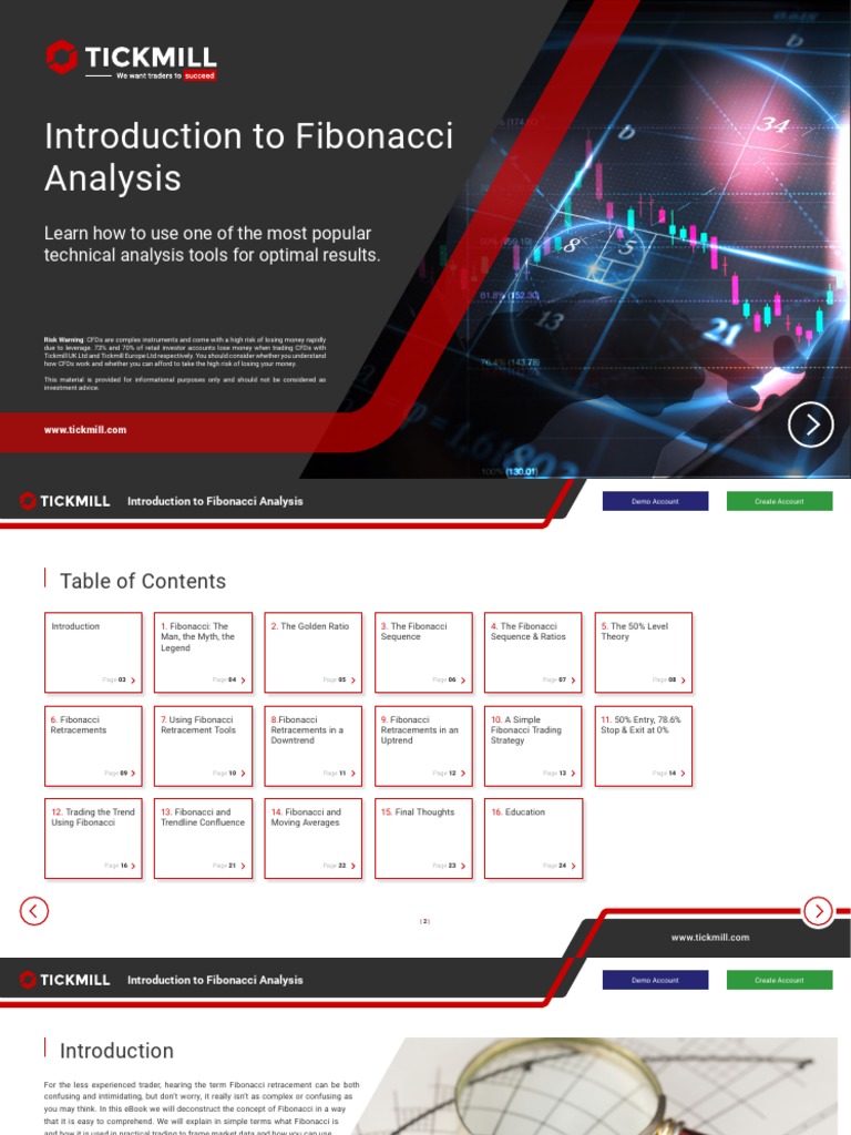 Introduction To Fibonacci Analysis | PDF | Contract For Difference ...