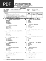 Asesmen Sumatif SMT 1 Bahasa Sunda Kelas 1 SD | PDF
