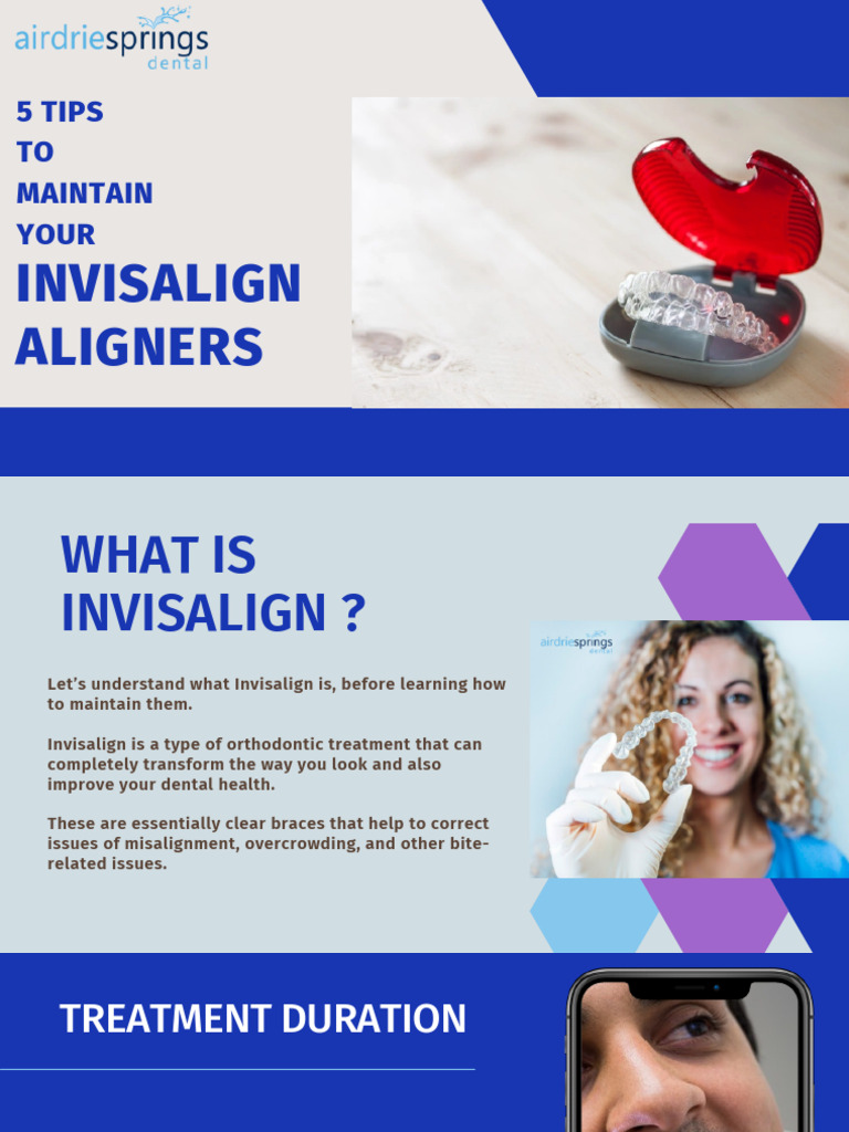 How To Take Proper Care of Your Invisalign Aligners? | PDF | Dentistry ...
