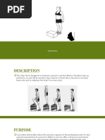 RHR I II III IV V: Chester Step Test Data Record Sheet | PDF