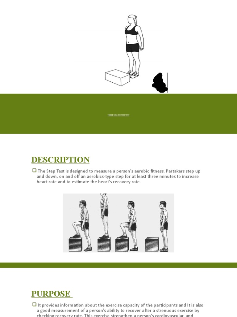 Three Minute Step Test | PDF