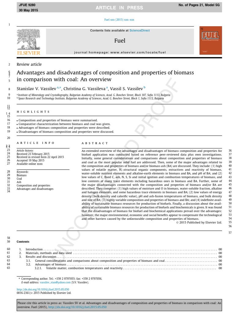Biomass - Pros and Cons | PDF | Biofuel | Fuels