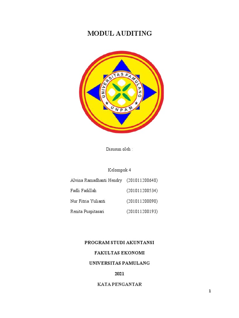 Modul Auditing: Kertas Kerja Pemeriksaan dan Bukti Audit | PDF