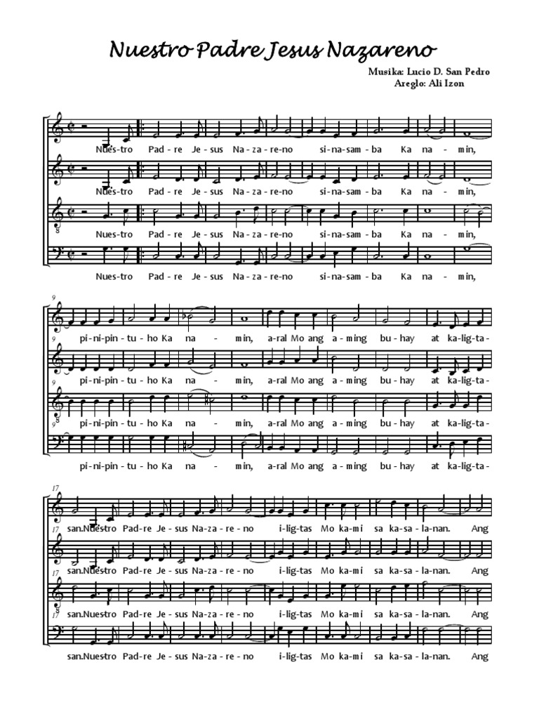 Finale 2005 Nuestro Padre Izon | PDF