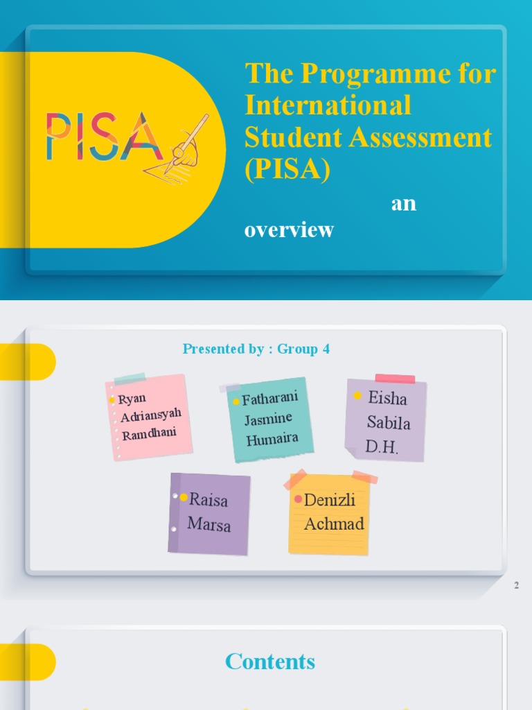(Revised) Introduction To PISA | PDF | Programme For International ...