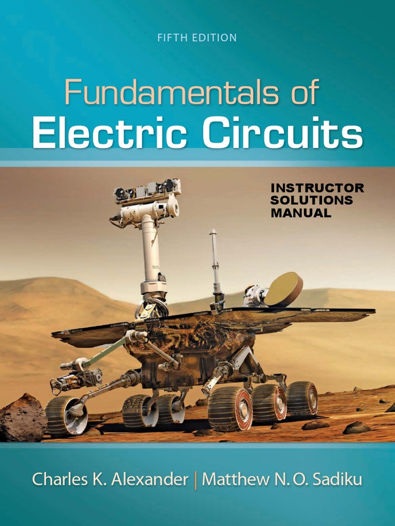 Sadiku 5th Edition Solution | PDF | Series And Parallel Circuits ...