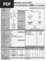 Instructions To Fill-Out The PDS | PDF | Teachers | Passport