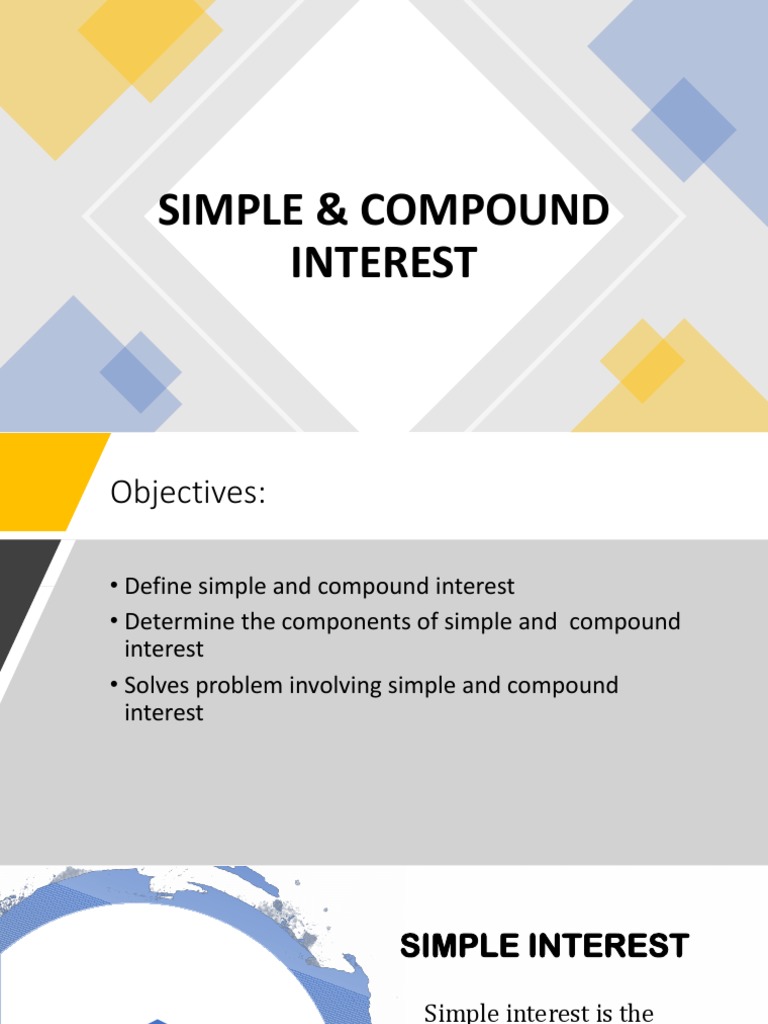 Simple and Compound Interest-Notes | PDF | Interest | Compound Interest