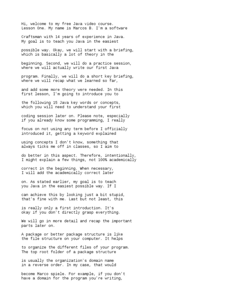 (English) Learn Java 8 - Full Tutorial For Beginners (DownSub - Com ...